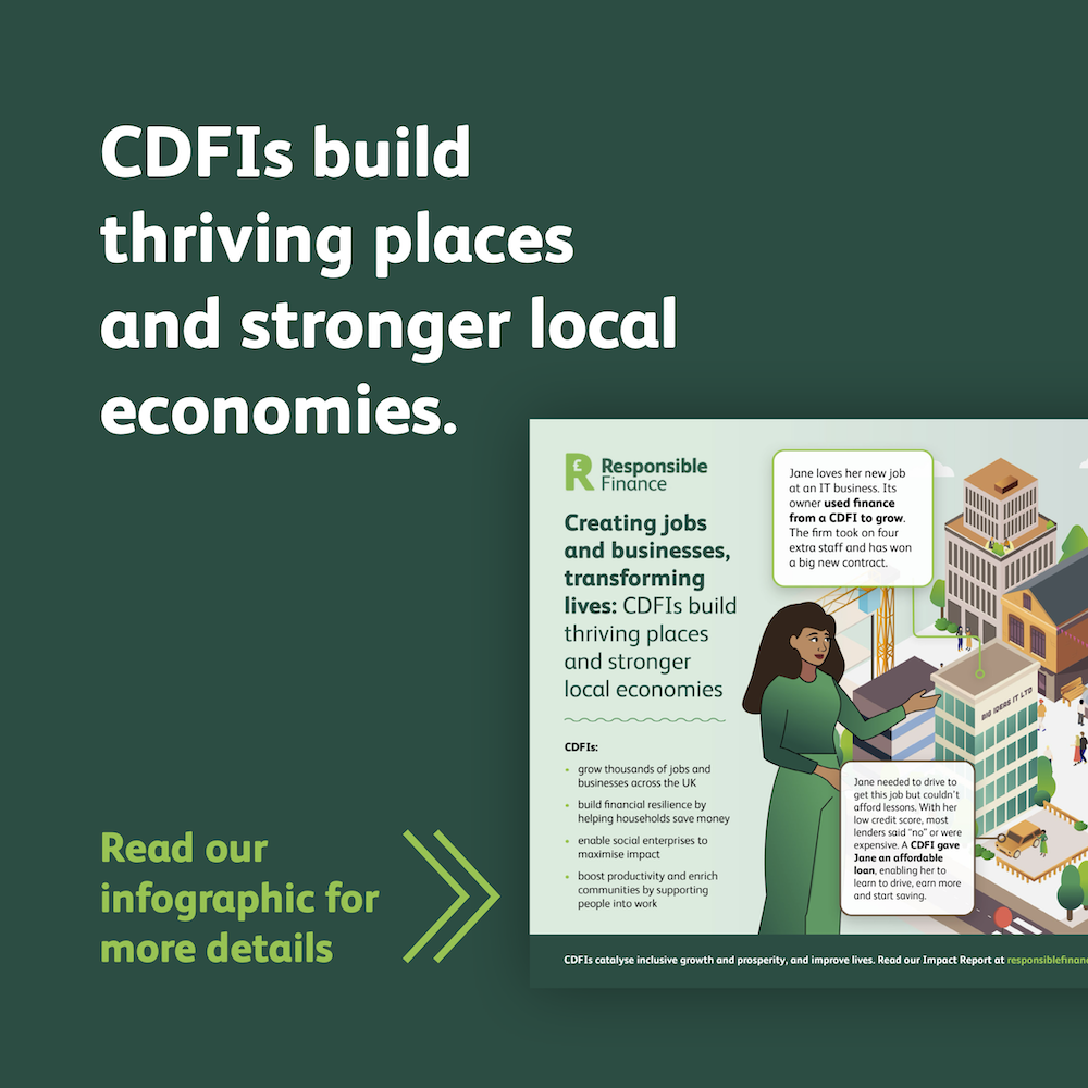 Infographic: how CDFIs build thriving places, stronger economies and ...